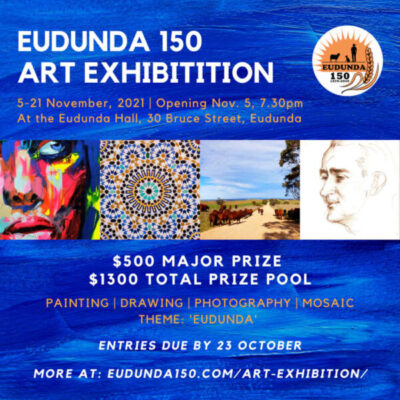 Eudunda 150th Art Competition & Exhibition - Valley of Hidden Treasures